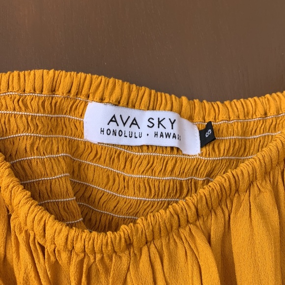 Ava Sky | Tops | Never Worn Ava Sky Top Sunkiss | Poshmark